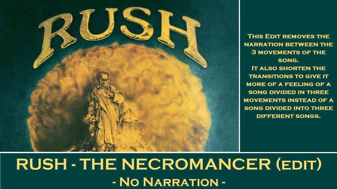 Rush - The Necromancer (edit - no narration) - YouTube