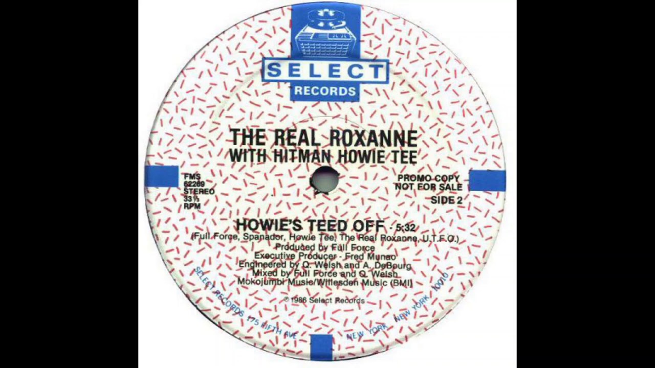 Howie's Teed Off by The Real Roxanne with Hitman Howie Tee (single ...