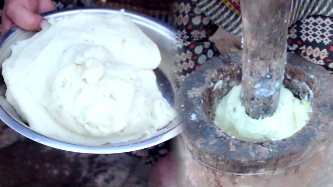 आलुको ढिँडो || Cooking Potato Dido / rice || Nepali kitchen || organic ...