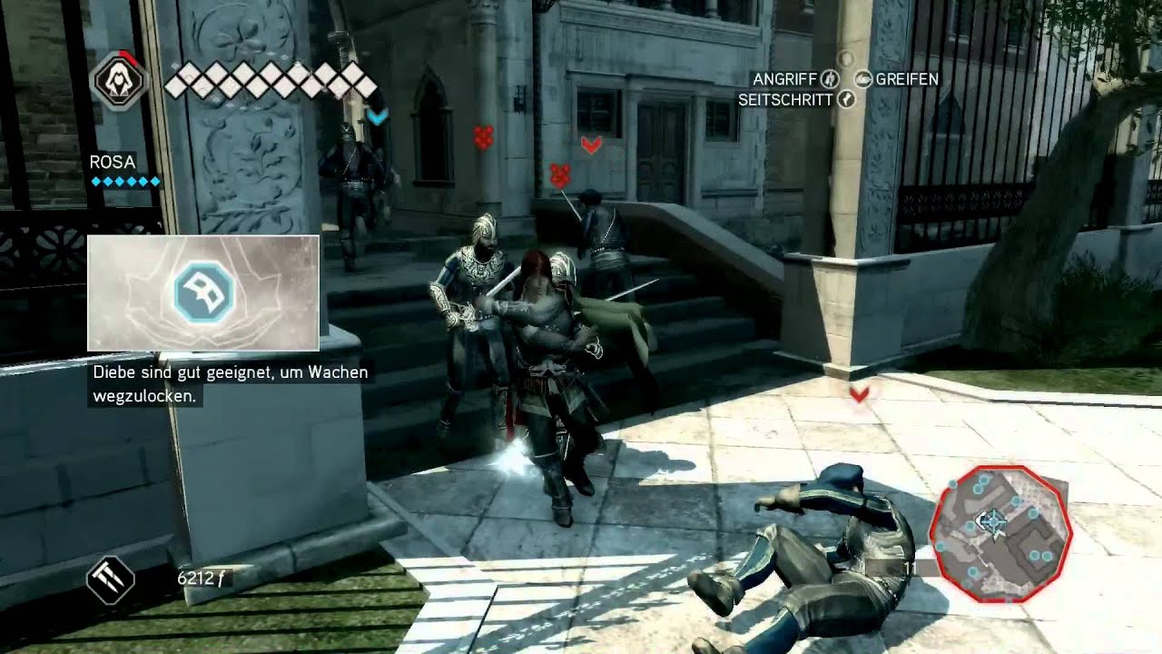 Let's Play "Assassin's Creed II (2)" - 37 - Rosa, das wilde Mädchen ...