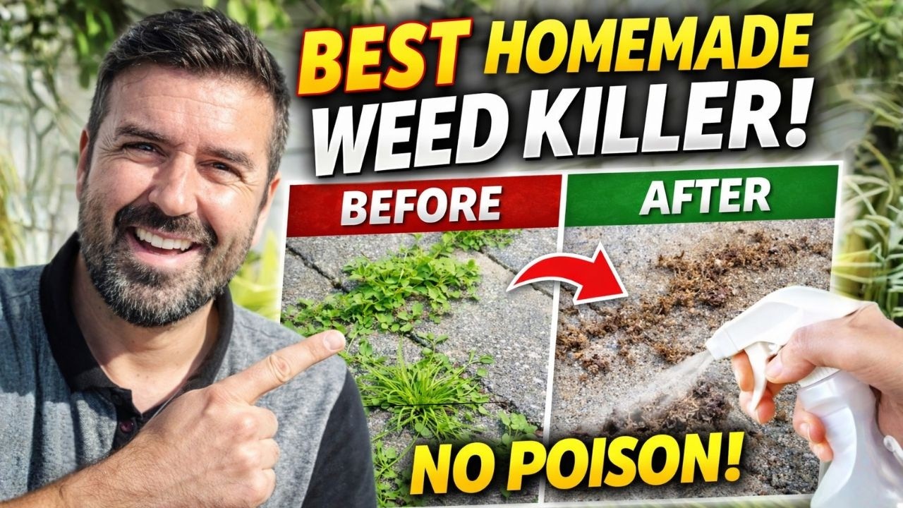 The Best Homemade Weed Killer – Natural, Non-Toxic and Powerful (Kills ...