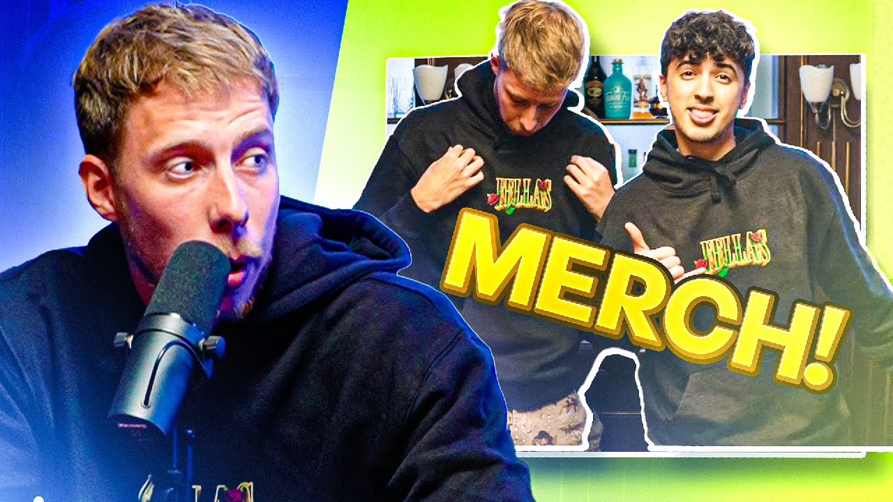 FINALLY RELEASING THE FELLAS MERCH (OUT NOW) - YouTube