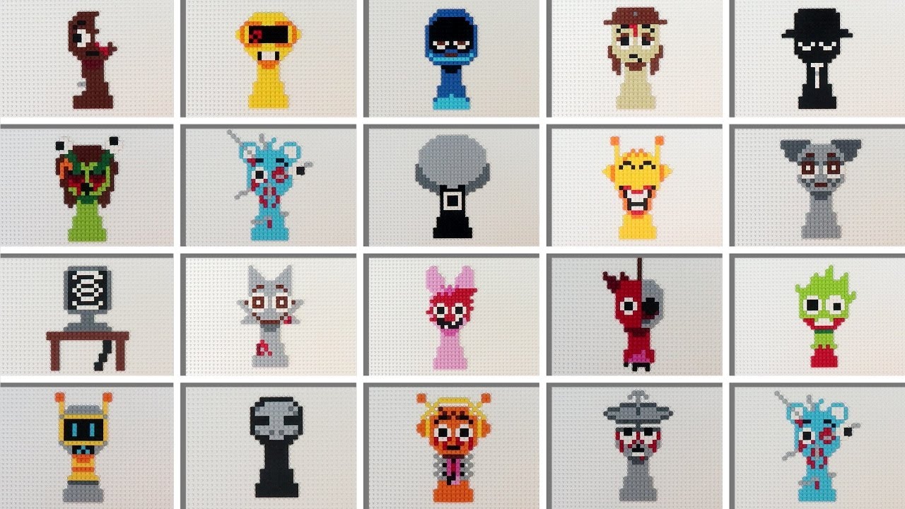 LEGO Sprunki Incredibox Phase 2 Horror Full - YouTube