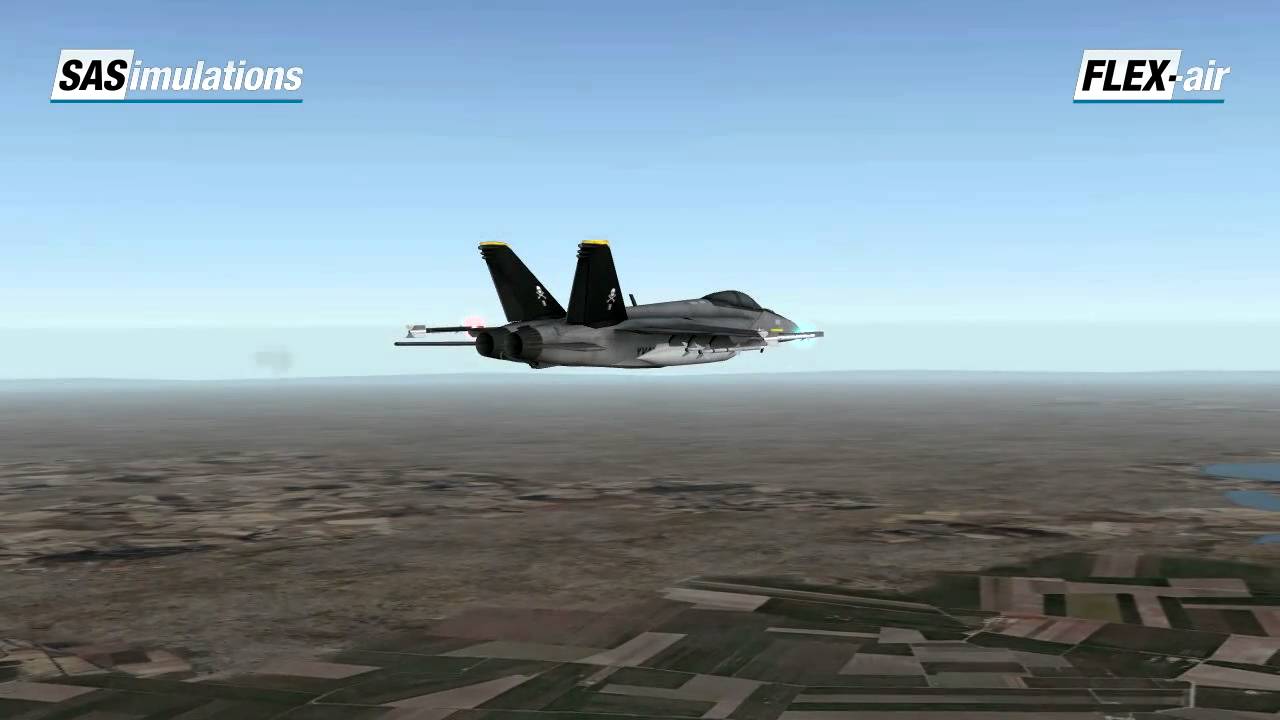 FLEX-air - Example Air to Air Sortie - YouTube