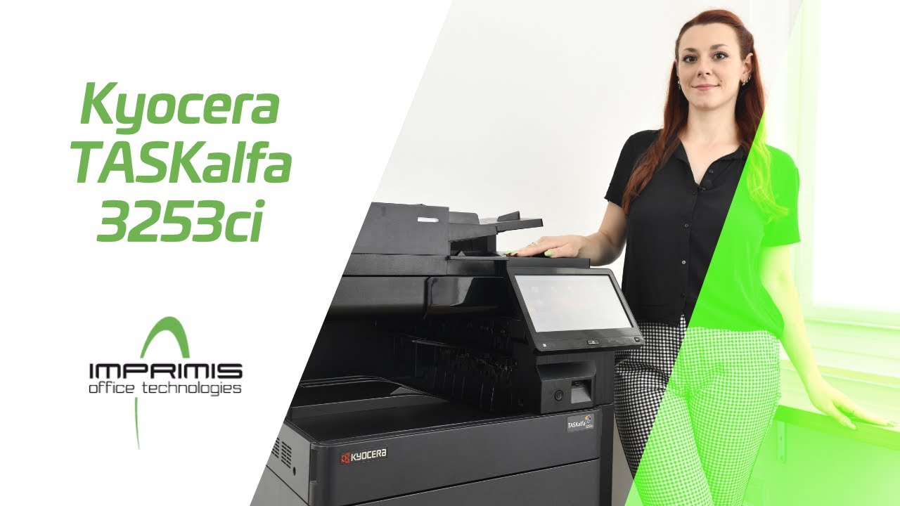 Kyocera TASKalfa 3253ci - YouTube