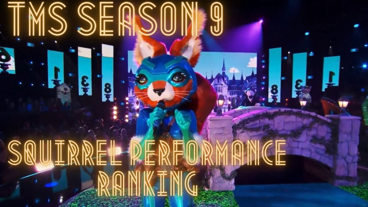 The Masked Singer | Season 9 | Squirrel Performance Ranking - YouTube