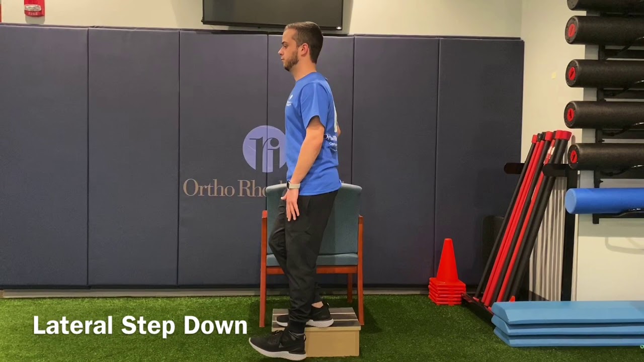 Lateral Step Down - YouTube