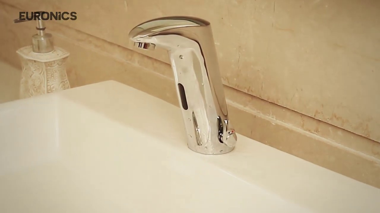 Discover ET02HC Sensor Tap with Hot & Cold Options by EURONICS - YouTube