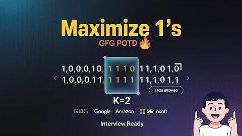 GFG Problem of the Day | Daily DSA Practice in C++ with Dry Run + Code ...