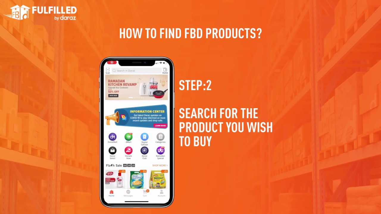 How to find FBD products ? | DarazPK | 2020 - YouTube