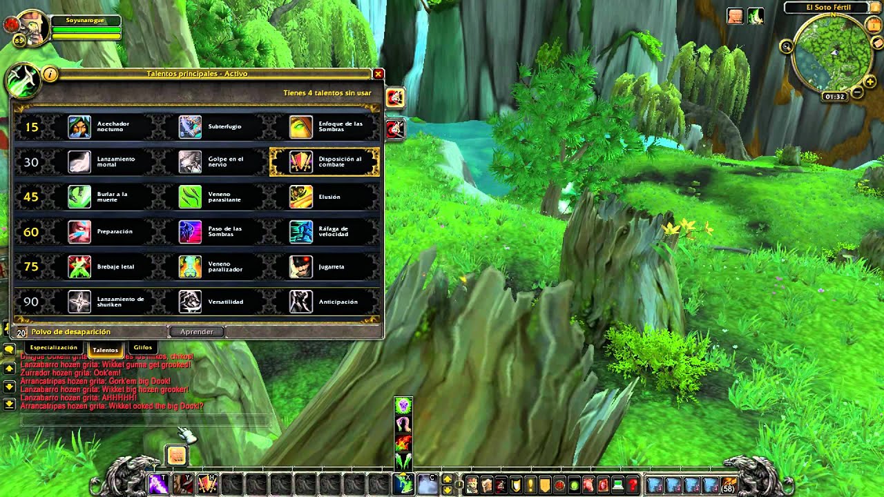 Wow mists of pandaria beta: talentos del rogue, picaro y sus glifos ...