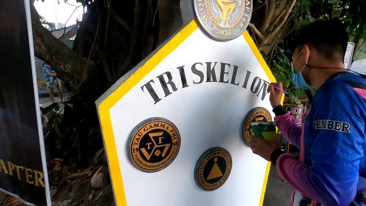 TRISKELION LANDMARK LETTERING || SUQUI COMMUNITY CHAPTER - YouTube