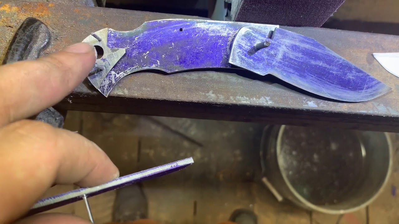 Lock back folder project - YouTube