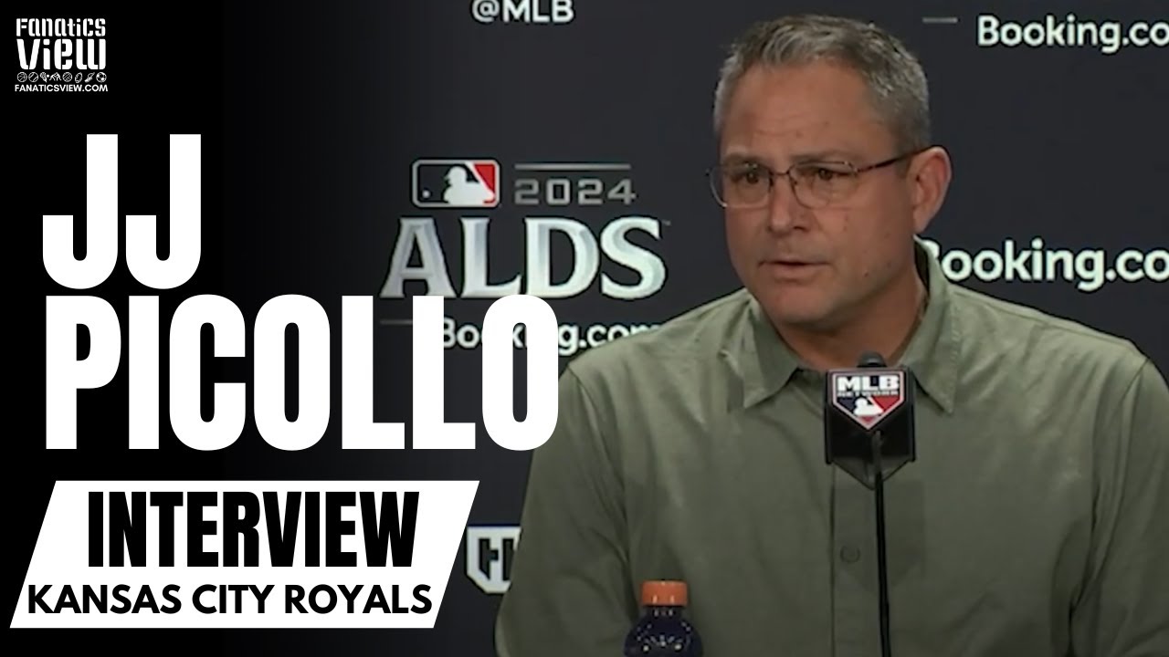 JJ Picollo Discusses Kansas City Royals 2024 Season, Making Postseason ...
