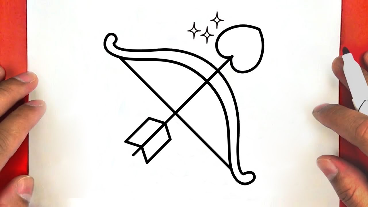 Drawing Cupid | How to draw a cute Cupid - YouTube