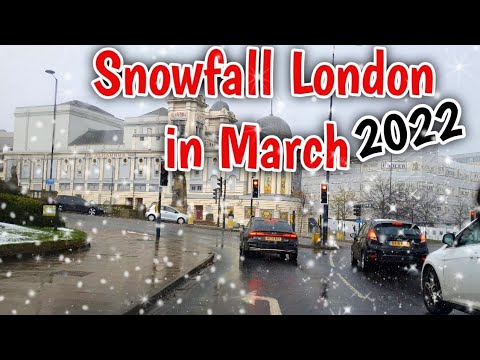 Snowfall in UK 2022 | Heavy snowfall London 2022 | Snowfall in UK in ...