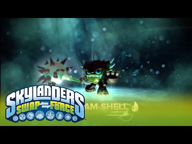 Skylanders Swap Force Lightcore Wham Shell