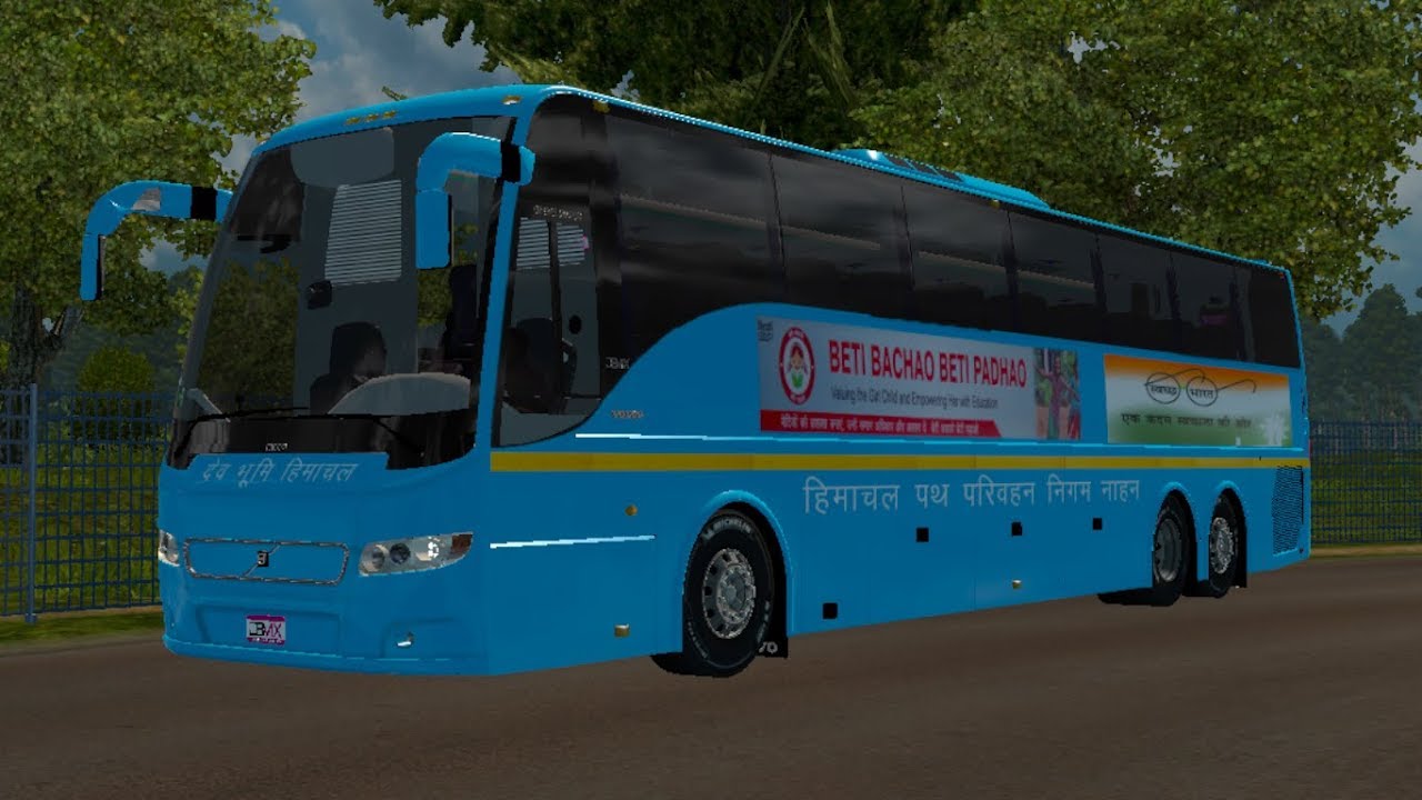 New Bus of HRTC Skin mod - YouTube
