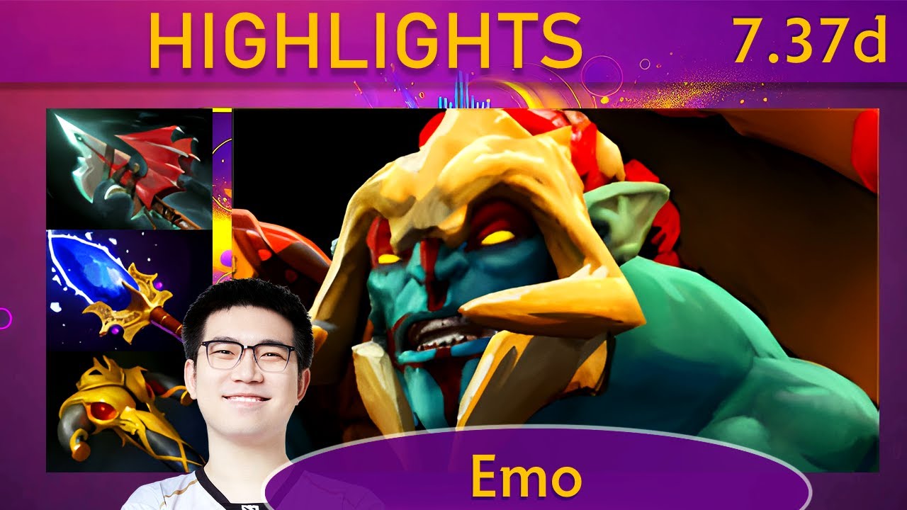 ⭐ 7.37d Emo Huskar |K+A-D - 27 KP - 67%| Mid Highlights - Dota 2 Top ...