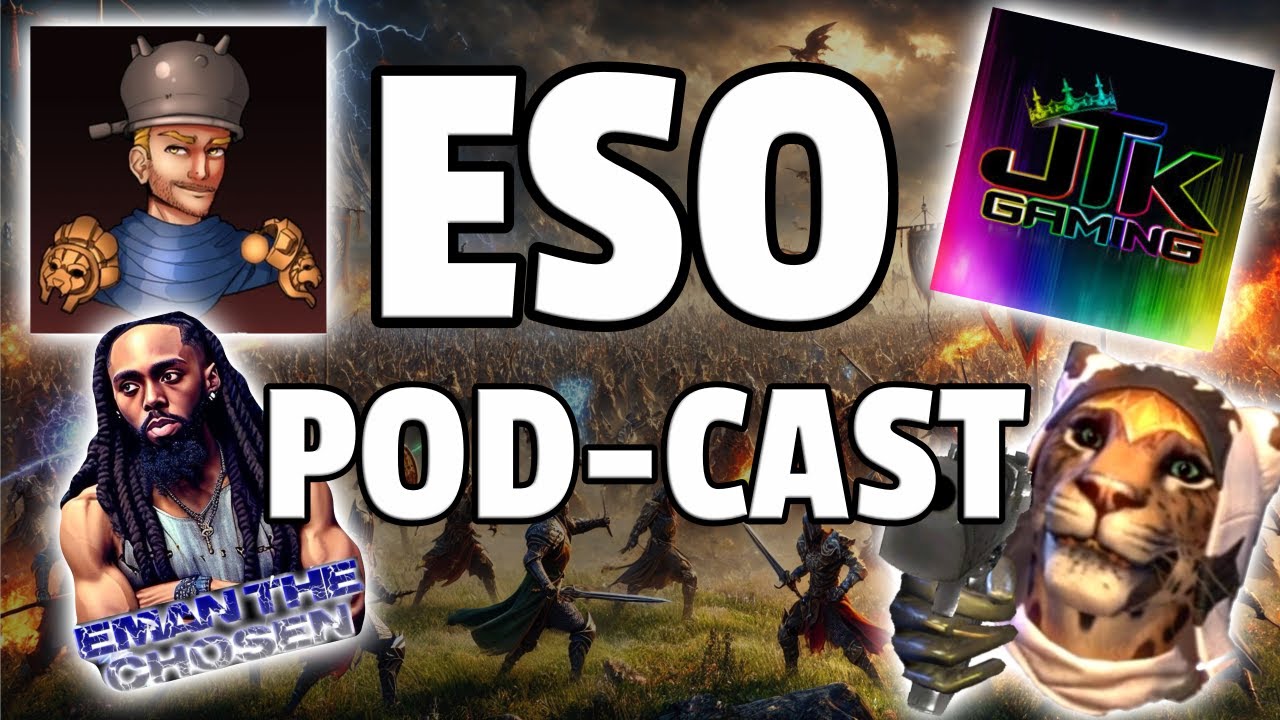 ESO Pod-Cast. Epic, Eman and Jake AUS/PVP/300ping - YouTube