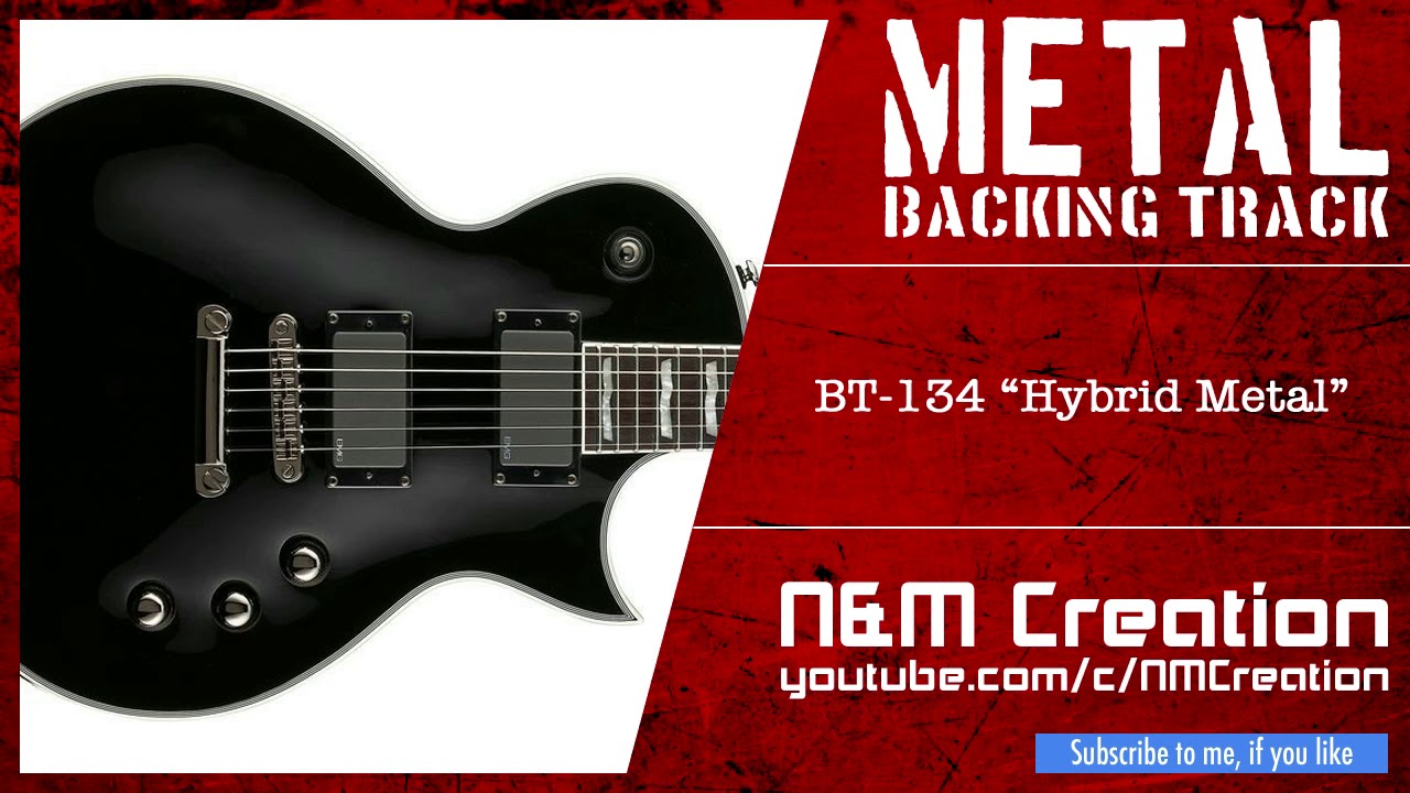 Modern Metal/Rock Backing Track in Dm | BT-134 - YouTube