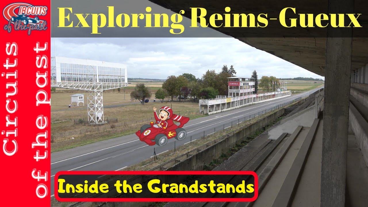 Exploring Abandoned Race Track Reims Gueux (2/2) Grandstands - YouTube