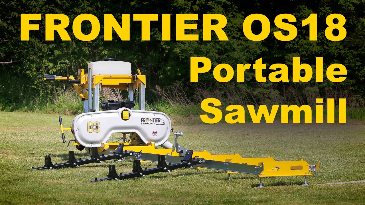 Frontier OS18 Sawmill Unboxing and Assembly - YouTube