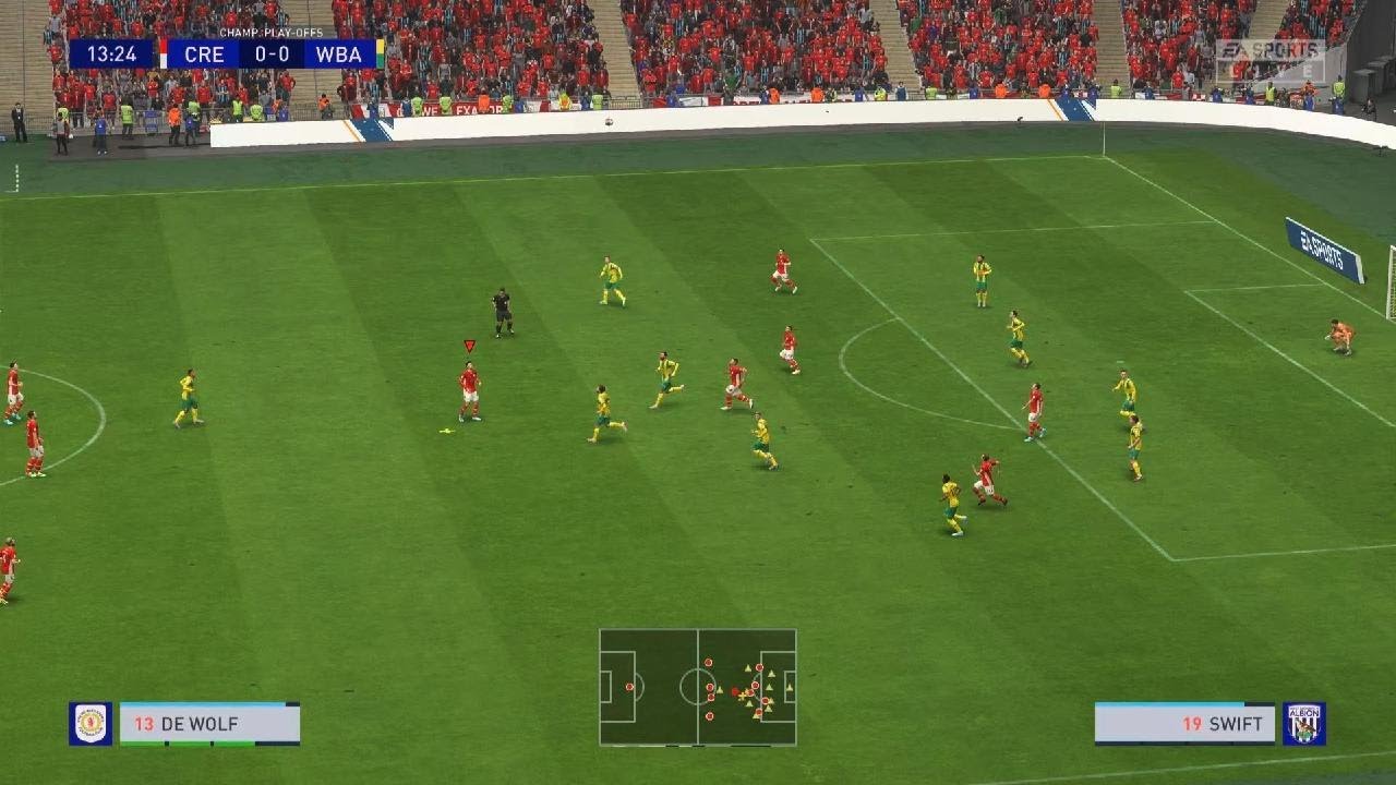 EFL Championship Play-offs Final FIFA 23 Gameplay - YouTube
