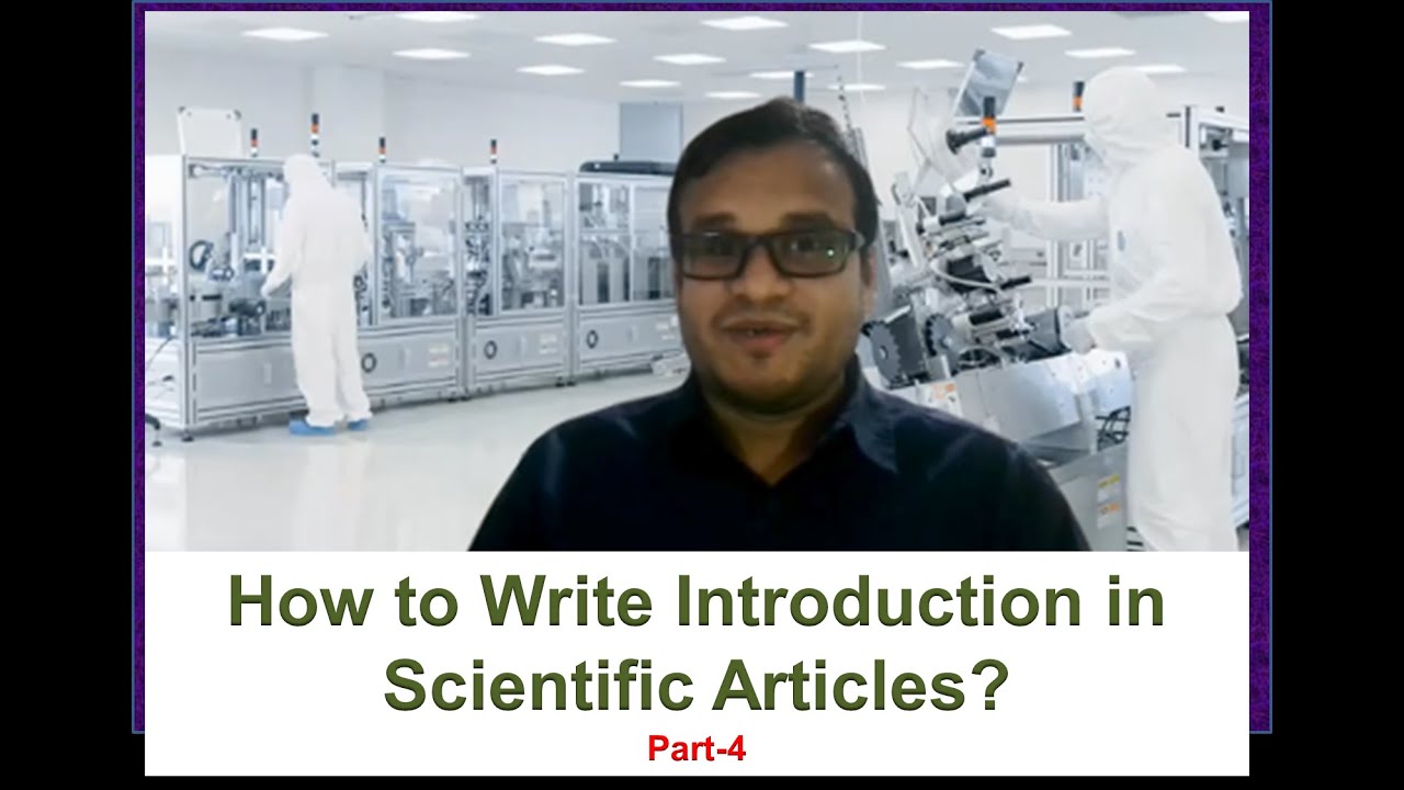 How to Write Introduction in Scientific Articles? - YouTube