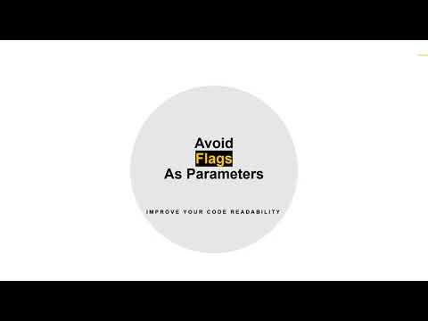 Clean Code 101: Here Are the Reasons Why Flags Should Be Avoided as Arguments in C# - YouTube