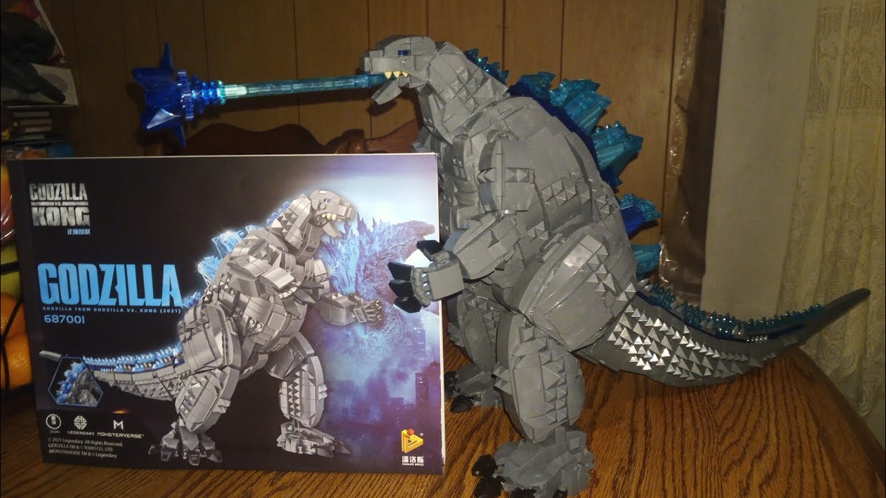 Godzilla 2021 Panlos Bricks set with light up effect (official ...