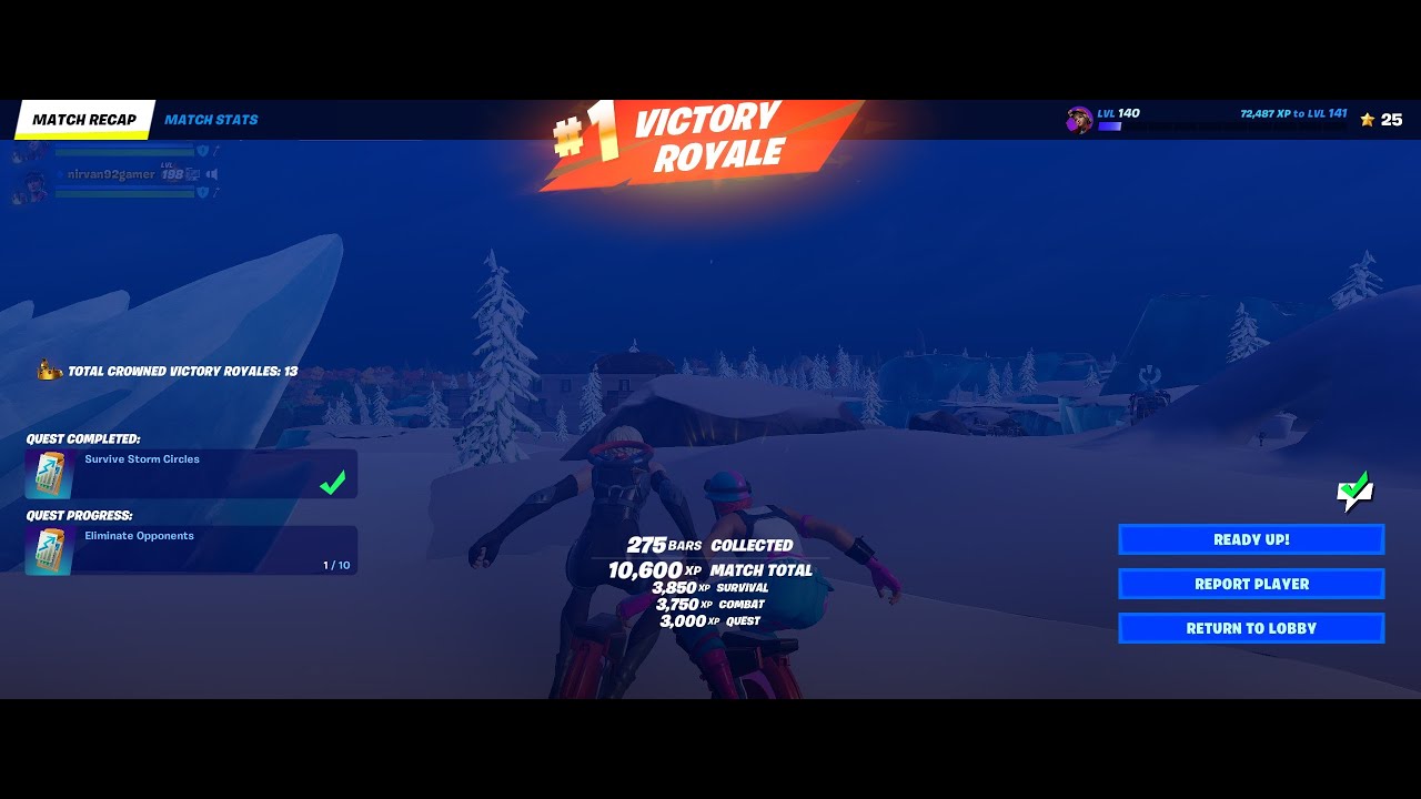 Fortnite T 4 C 4 Ultimo Recurso Cero Construccion Duos Victoria