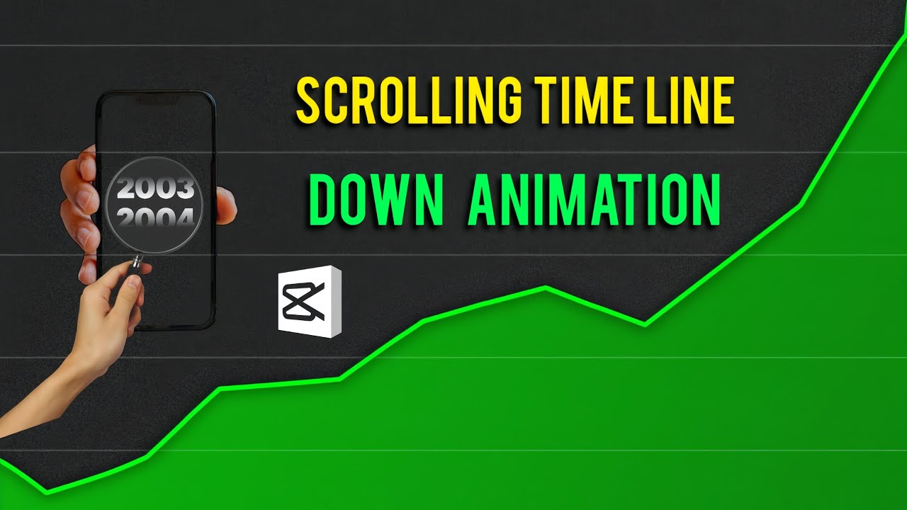 How To Create Scrolling Time Line Down Animation! - YouTube