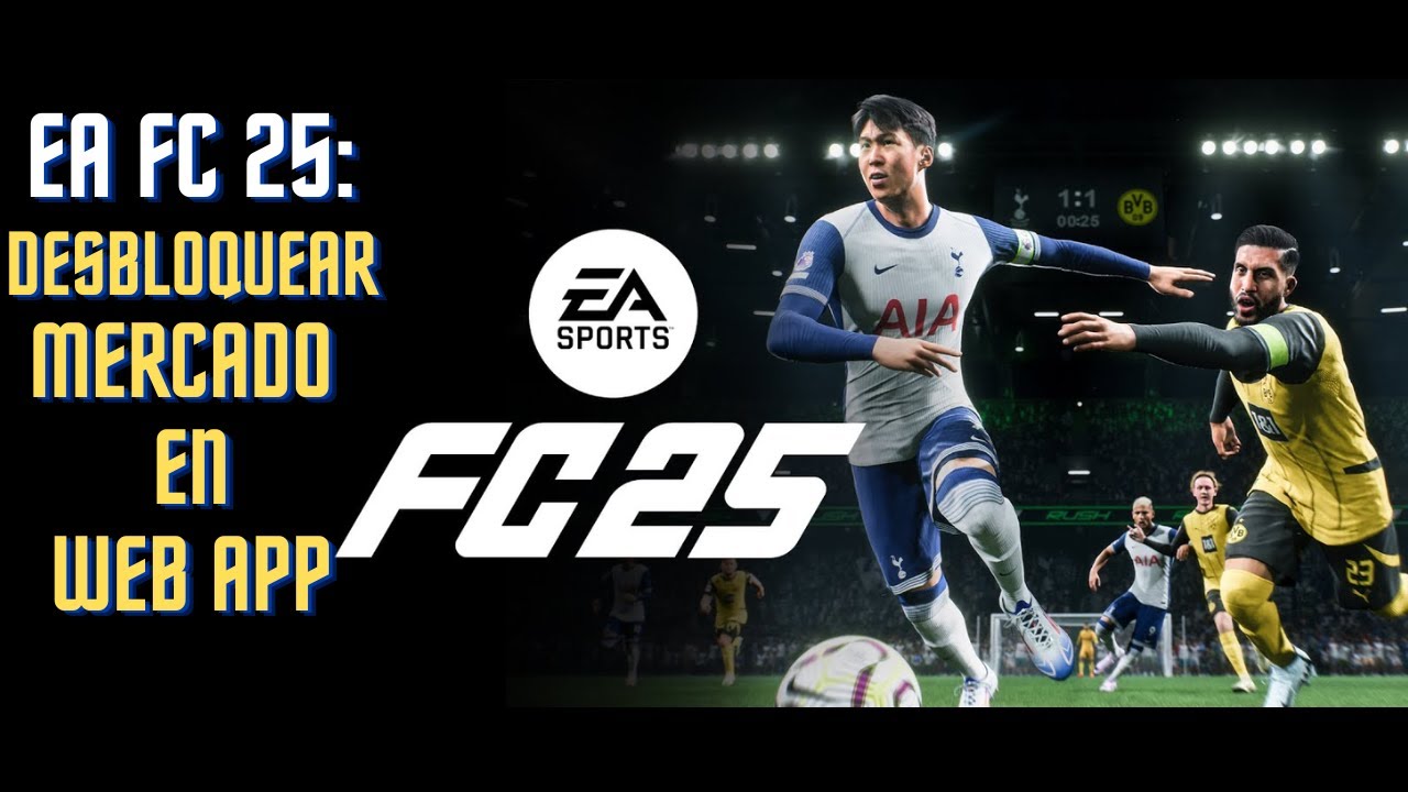 COMO DESBLOQUEAR MERCADO DE TRANSFERIBLES EA FC 25 WEB APP - YouTube