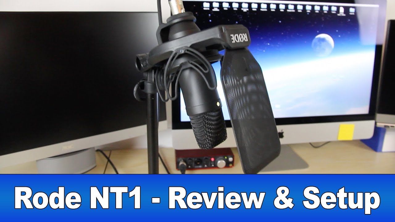 Rode NT1 Mikrofon - Review & Setup - YouTube
