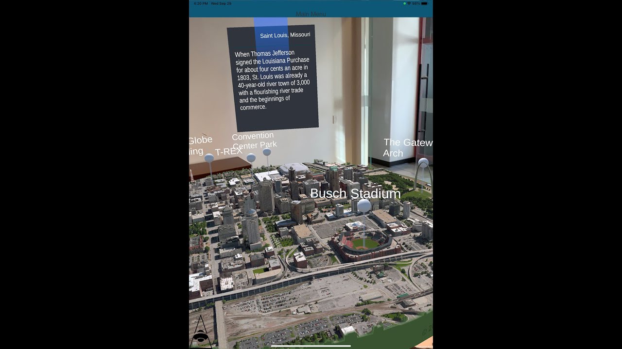 3D GIS City in Augmented Reality by Another Reality Studio - YouTube
