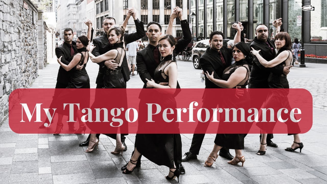 My Tango Performance - milonga in Rialto theater (Montréal) - YouTube