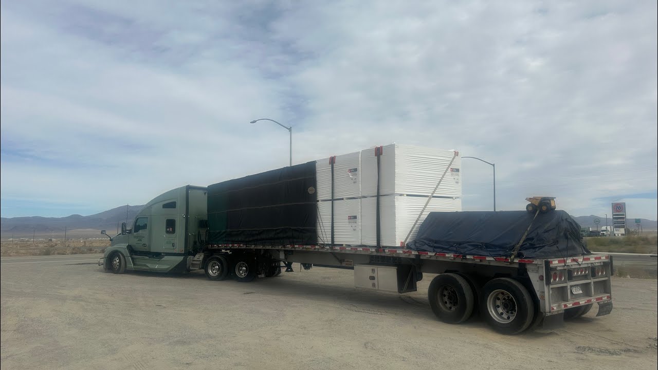 OTR Flatbed Trucking #245. Back at CC UT.Another short load for the WK ...