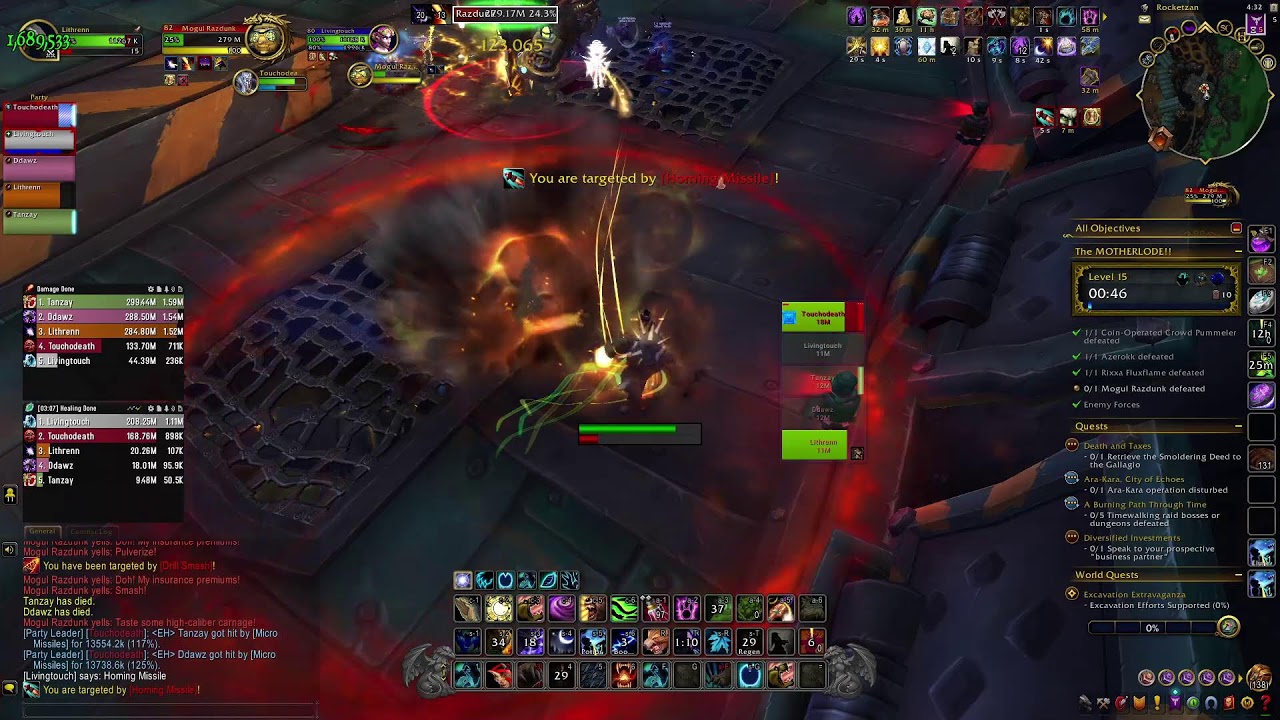 World Of Warcraft Mythic Plus Key - YouTube
