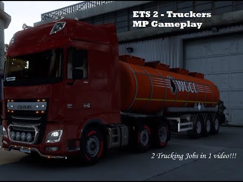 ETS 2 - Truckers MP Gameplay - YouTube