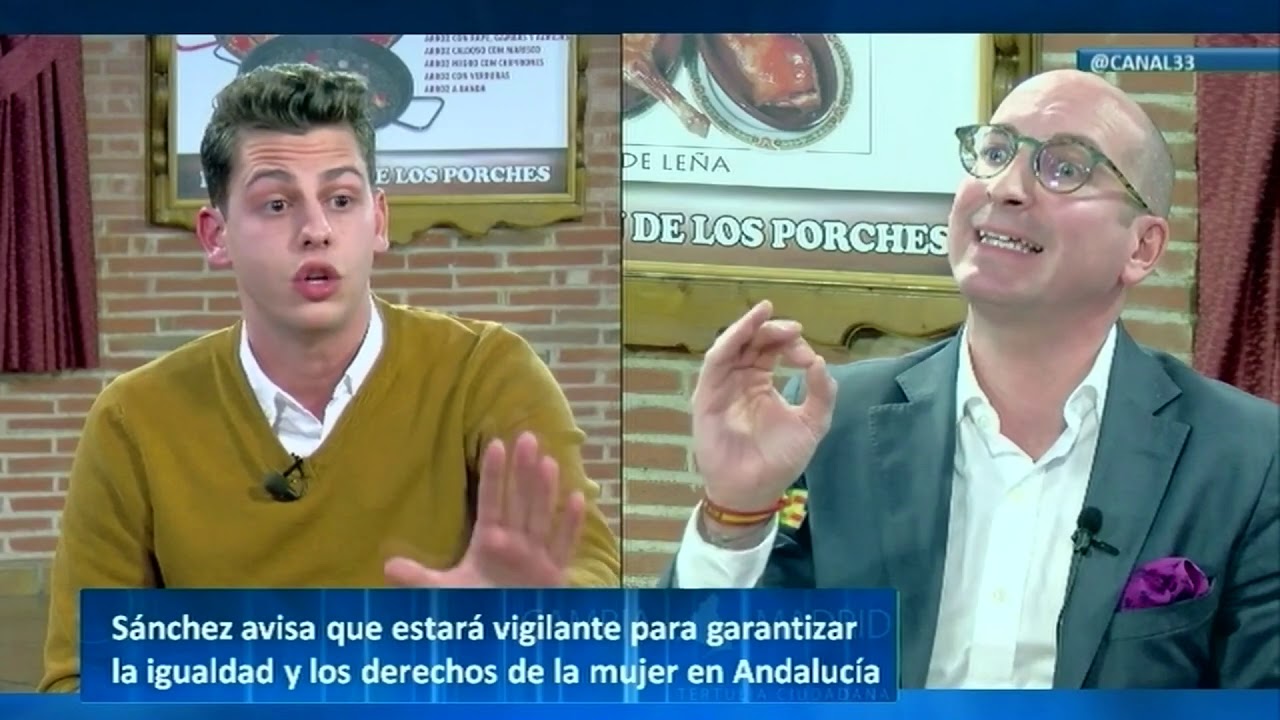 Javier Guardiola participa en "Cambia Madrid" de Canal 33 - YouTube