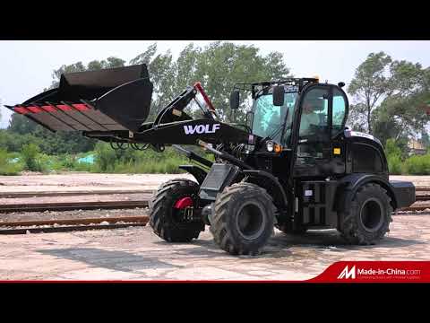 Wolf 2ton WL200 wheel loader - YouTube