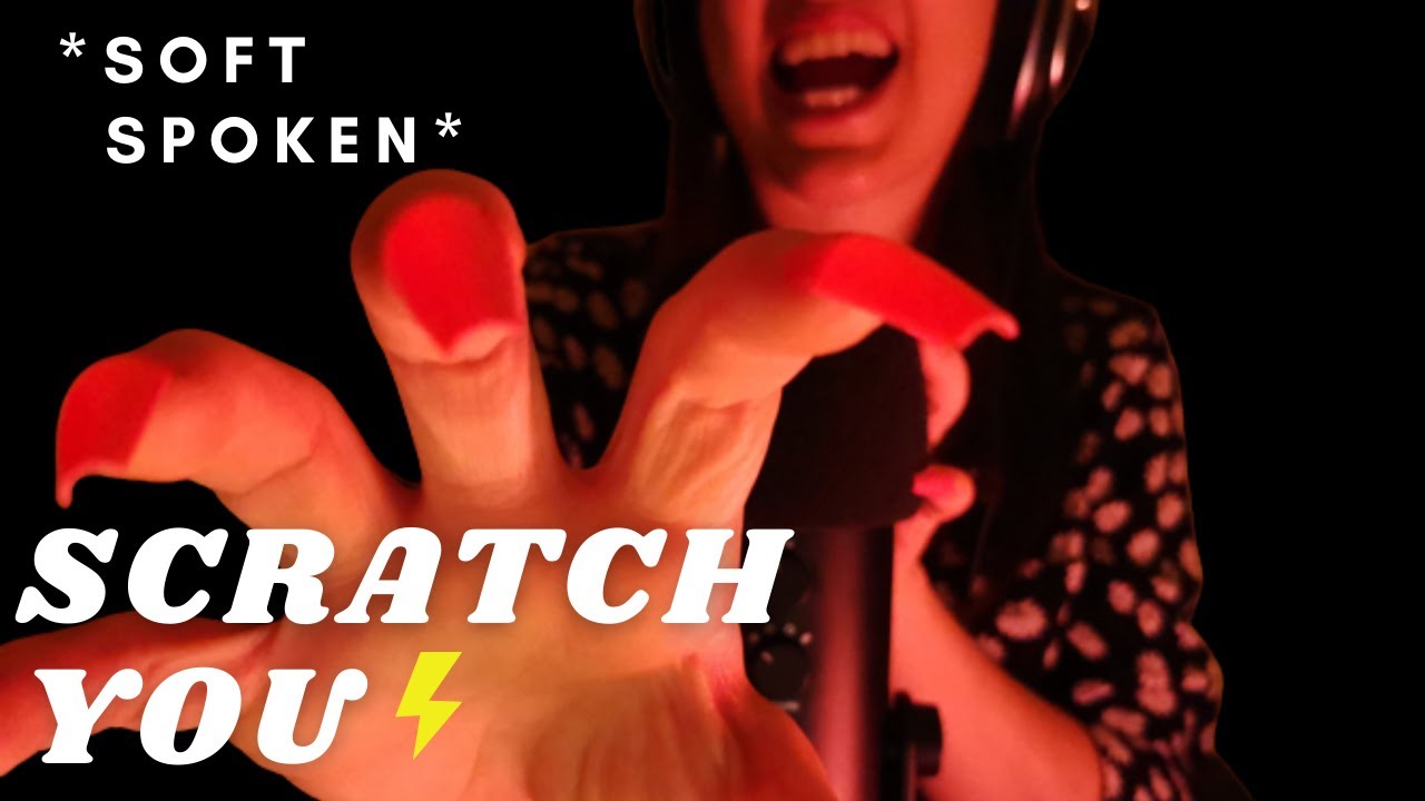 ASMR - SCRATCH you to sleep | FAST SCRATCHING FOAM COVER | Close Up ...
