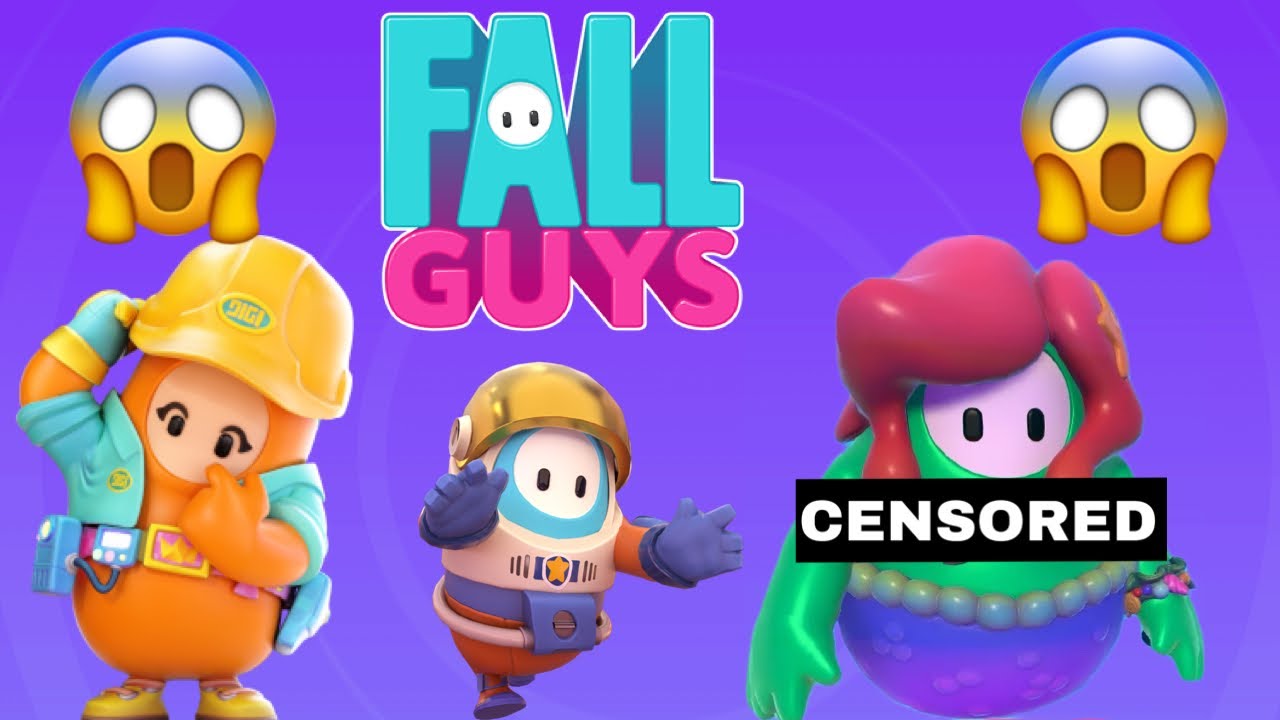 Fall Guys Funny Moments - Trying to win through intimidation - YouTube