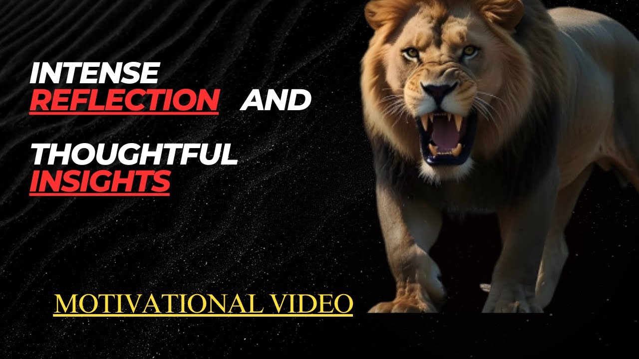 Intense reflection | Thoughtful Insights | Motivation | Reflective ...