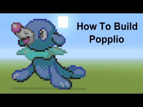 Minecraft Tutorial - Popplio (Pokemon) - YouTube