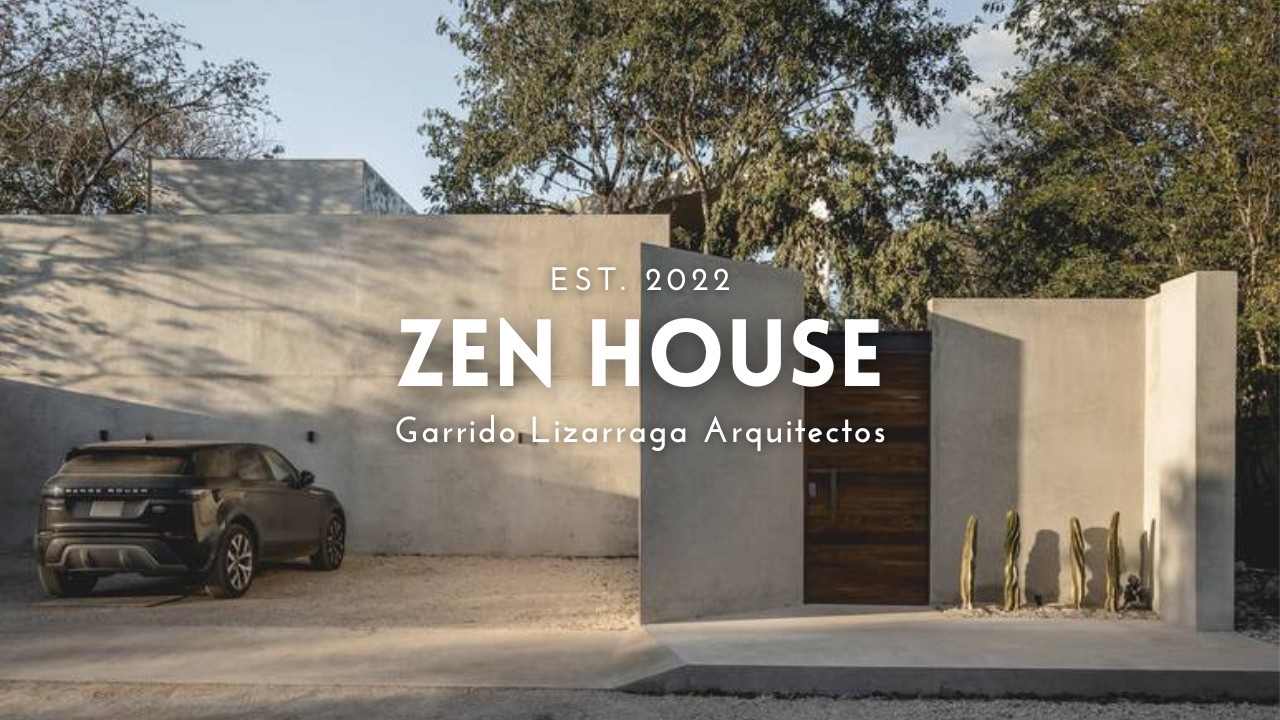 The House Is Characterized By Simple, Peaceful And Minimalist ...