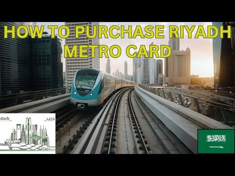 "HOW TO PURCHASE RIYADH METRO TRAIN CARD" FULL DETAILS🚇كيفية شراء بطاقة ...
