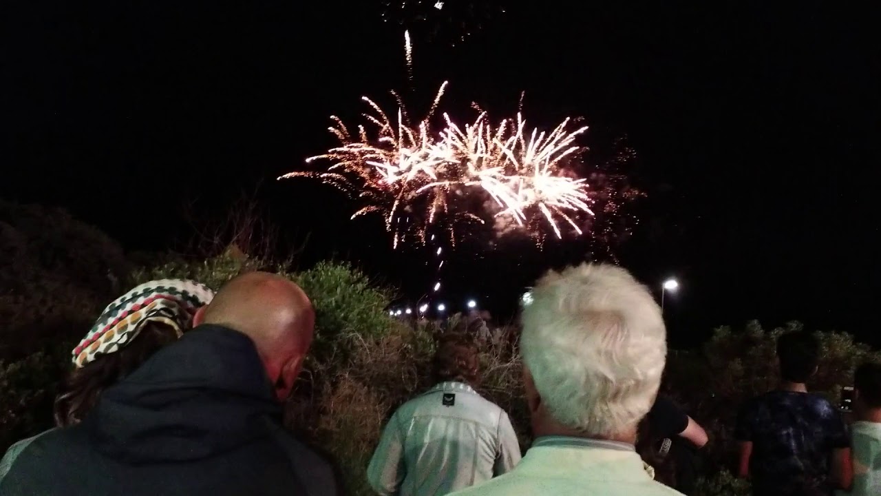 (New year fireworks)HAPPY NEW YEAR 2019/semaphore beach\ - YouTube