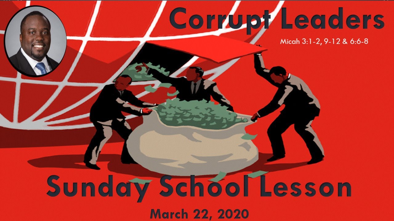 Sunday School Lesson - Corrupt Leaders - YouTube
